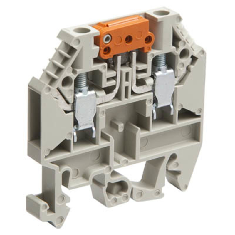 Wieland selos WK 4mm Grey Knife Disconnect DIN Rail Terminal for TS35 ...