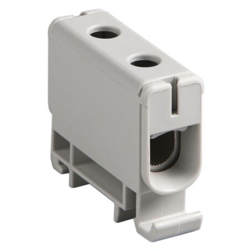Ensto Clampo Pro 50mm Grey DIN Rail Terminal for TS35 Rail or Base ...