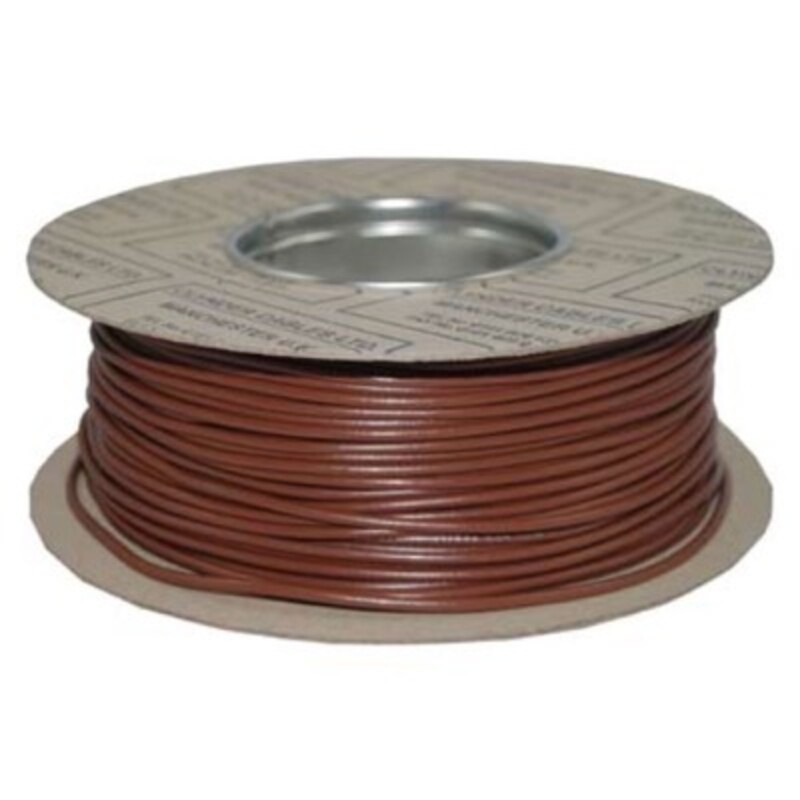 Clynder Tri-rated 0.75mm Brown BS 6231 Tri-rated Cable H05V2-K