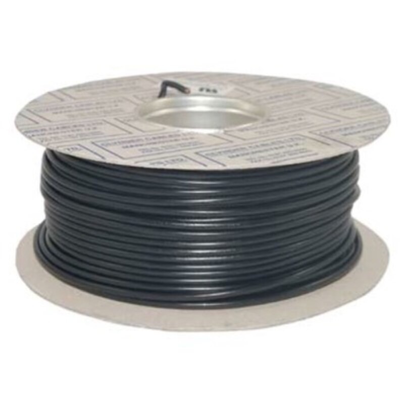 Clynder Tri-rated 4mm Black Tri-Rated Cable