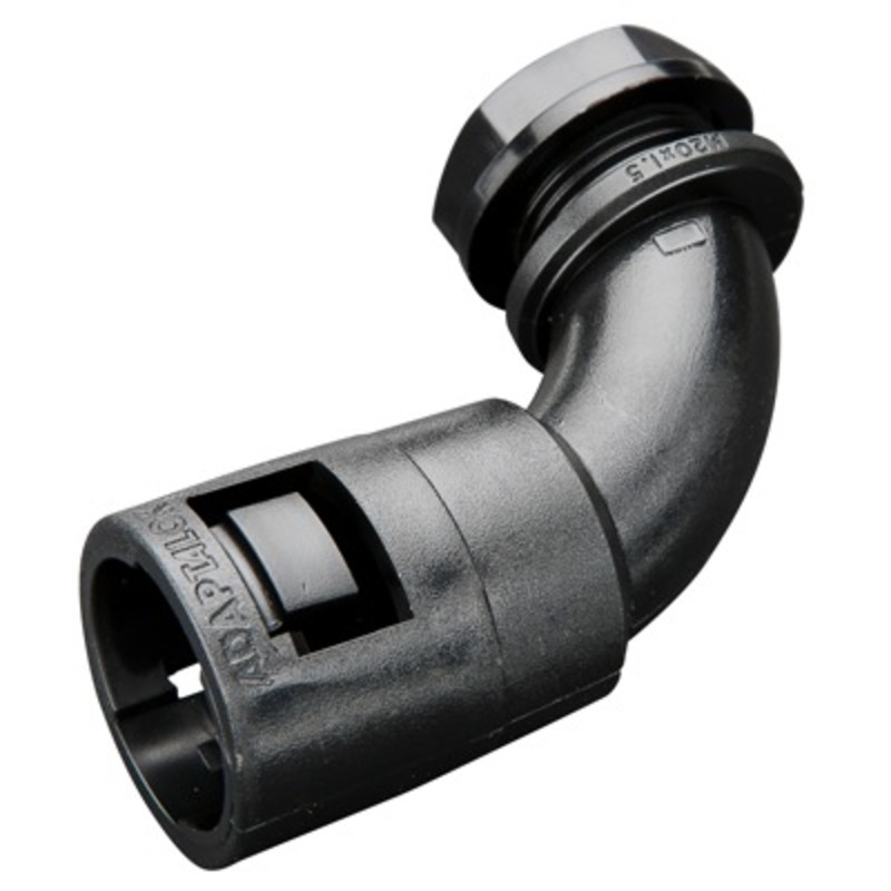 Adaptaflex Type C90 Adaptalok Black 90 Degree Fitting for PAFS21 ...